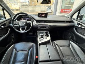 Black Audi Q7 2017 in Riga, with an engine capacity of 3.00 L and mileage of 206 thousand km for 19950 €, photo 18 on AUTOMOTO.COM.LV