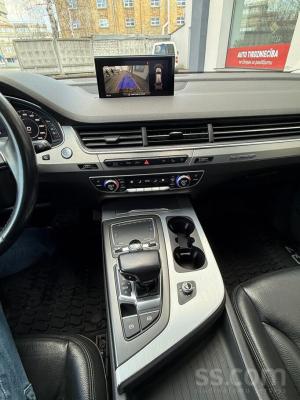 Black Audi Q7 2017 in Riga, with an engine capacity of 3.00 L and mileage of 206 thousand km for 19950 €, photo 27 on AUTOMOTO.COM.LV