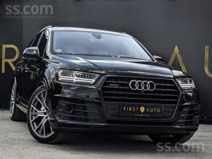 Melns Audi Q7 2017 Tukums, ar dzinēja tilpumu 3.00 L un nobraukumu 244 tūkst. km par 29990 €, foto  vietnē AUTOMOTO.COM.LV