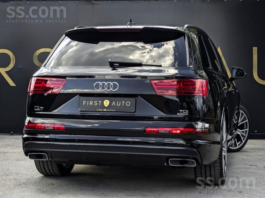 Melns Audi Q7 2017 Tukums, ar dzinēja tilpumu 3.00 L un nobraukumu 244 tūkst. km par 29990 €, foto 4 vietnē AUTOMOTO.COM.LV