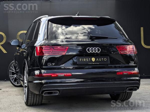 Melns Audi Q7 2017 Tukums, ar dzinēja tilpumu 3.00 L un nobraukumu 244 tūkst. km par 29990 €, foto 4 vietnē AUTOMOTO.COM.LV