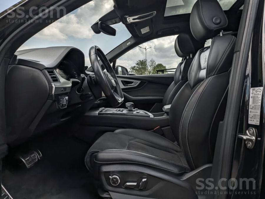 Melns Audi Q7 2017 Tukums, ar dzinēja tilpumu 3.00 L un nobraukumu 244 tūkst. km par 29990 €, foto 7 vietnē AUTOMOTO.COM.LV
