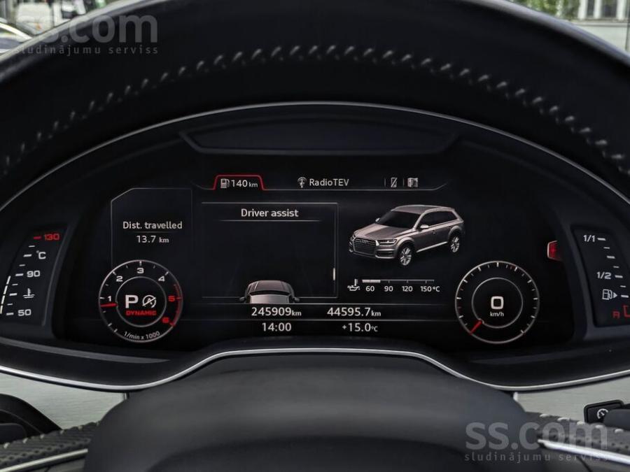 Melns Audi Q7 2017 Tukums, ar dzinēja tilpumu 3.00 L un nobraukumu 244 tūkst. km par 29990 €, foto 25 vietnē AUTOMOTO.COM.LV