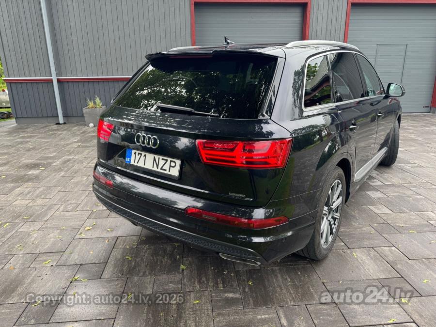 Melns Audi Q7 2017 Tallina, ar dzinēja tilpumu 3.00 L un nobraukumu 207 tūkst. km par 29500 €, foto 1 vietnē AUTOMOTO.COM.LV