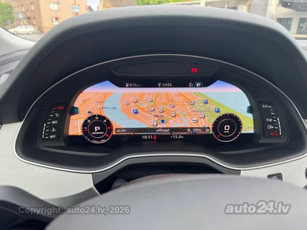 Black Audi Q7 2017 in Tallinn, with an engine capacity of 3.00 L and mileage of 207 thousand km for 29500 €, photo 5 on AUTOMOTO.COM.LV