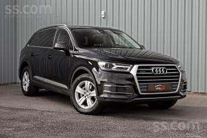 Black Audi Q7 2017 in Riga, with an engine capacity of 3.00 L and mileage of 199 thousand km for 23900 €, photo 3 on AUTOMOTO.COM.LV