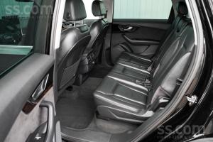Black Audi Q7 2017 in Riga, with an engine capacity of 3.00 L and mileage of 199 thousand km for 23900 €, photo 12 on AUTOMOTO.COM.LV