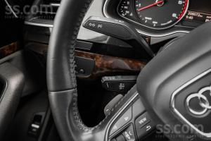 Black Audi Q7 2017 in Riga, with an engine capacity of 3.00 L and mileage of 199 thousand km for 23900 €, photo 21 on AUTOMOTO.COM.LV