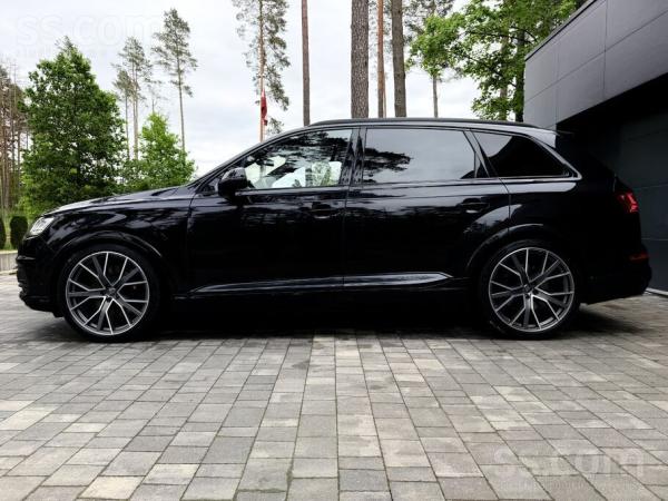 Melns Audi Q7 2017 Rīga, ar dzinēja tilpumu 4.00 L un nobraukumu 211 tūkst. km par 34555 €, foto 6 vietnē AUTOMOTO.COM.LV