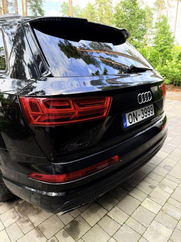Melns Audi Q7 2017 Rīga, ar dzinēja tilpumu 4.00 L un nobraukumu 211 tūkst. km par 34555 €, foto 8 vietnē AUTOMOTO.COM.LV