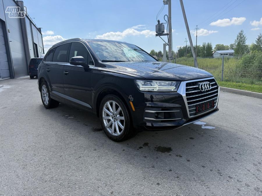Melns Audi Q7 2017 Šauļi, ar dzinēja tilpumu 3.00 L un nobraukumu 161 tūkst. km par 21400 €, foto 3 vietnē AUTOMOTO.COM.LV