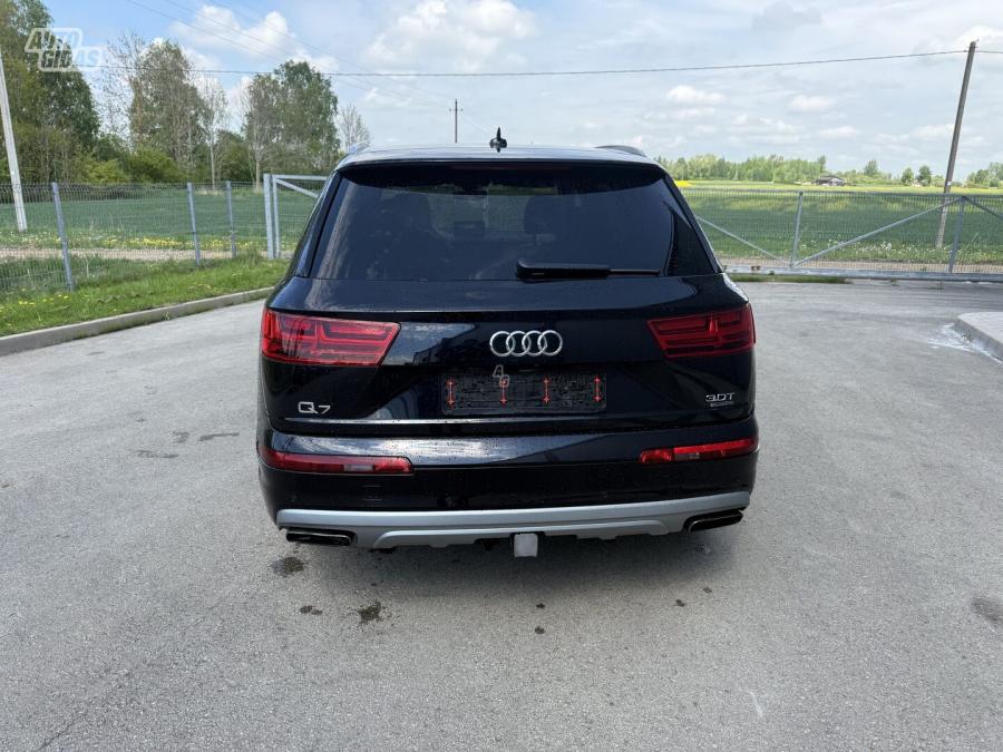 Melns Audi Q7 2017 Šauļi, ar dzinēja tilpumu 3.00 L un nobraukumu 161 tūkst. km par 21400 €, foto 6 vietnē AUTOMOTO.COM.LV