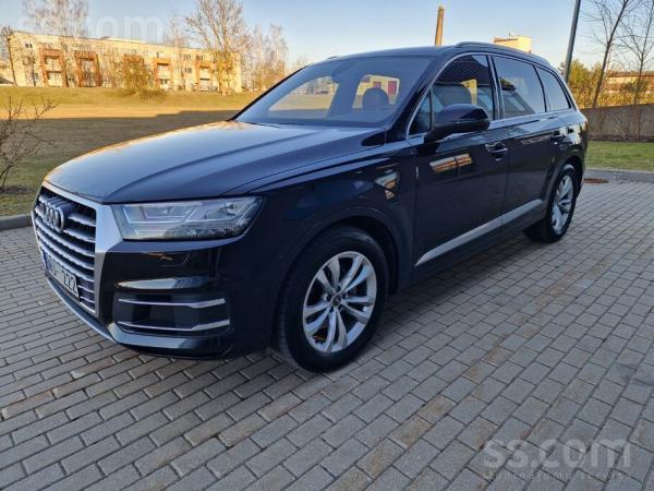 Melns Audi Q7 2017 Jēkabpils, ar dzinēja tilpumu 3.00 L un nobraukumu 328 tūkst. km par 18500 €, foto 2 vietnē AUTOMOTO.COM.LV