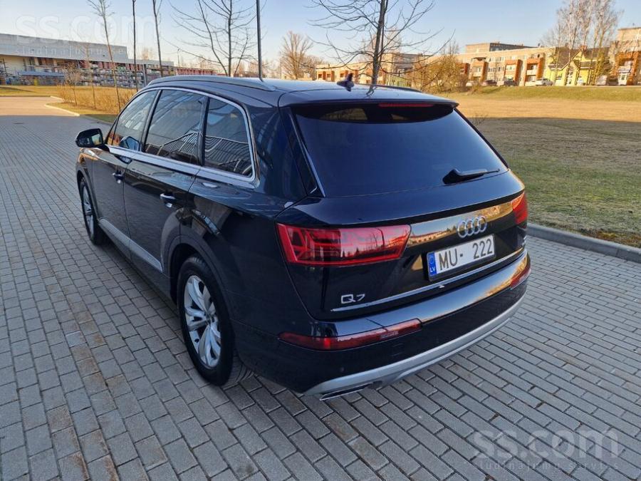 Melns Audi Q7 2017 Jēkabpils, ar dzinēja tilpumu 3.00 L un nobraukumu 328 tūkst. km par 18500 €, foto 8 vietnē AUTOMOTO.COM.LV