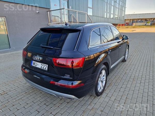 Melns Audi Q7 2017 Jēkabpils, ar dzinēja tilpumu 3.00 L un nobraukumu 328 tūkst. km par 18500 €, foto 9 vietnē AUTOMOTO.COM.LV