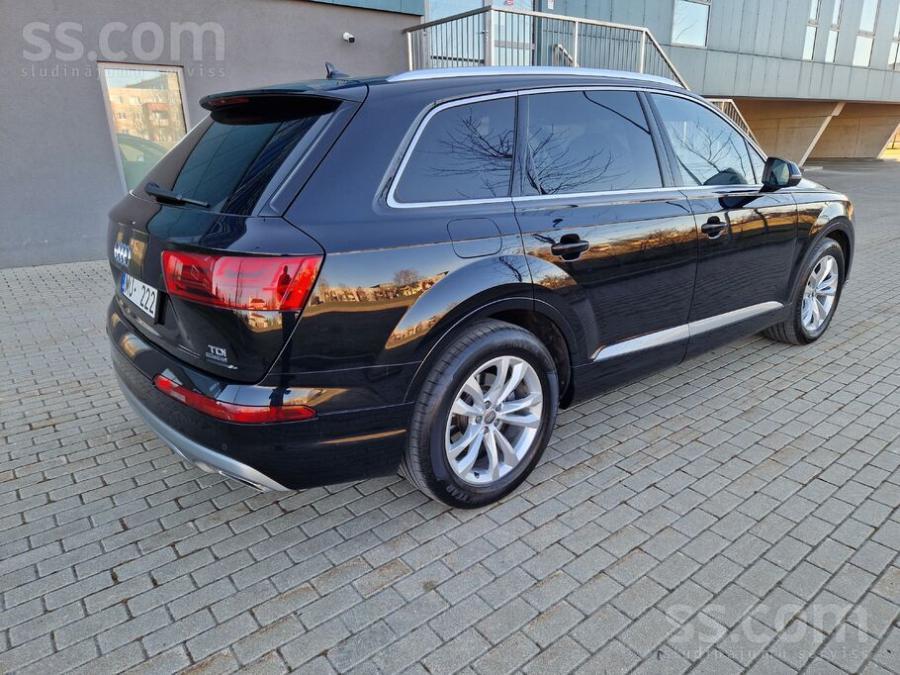 Melns Audi Q7 2017 Jēkabpils, ar dzinēja tilpumu 3.00 L un nobraukumu 328 tūkst. km par 18500 €, foto 11 vietnē AUTOMOTO.COM.LV