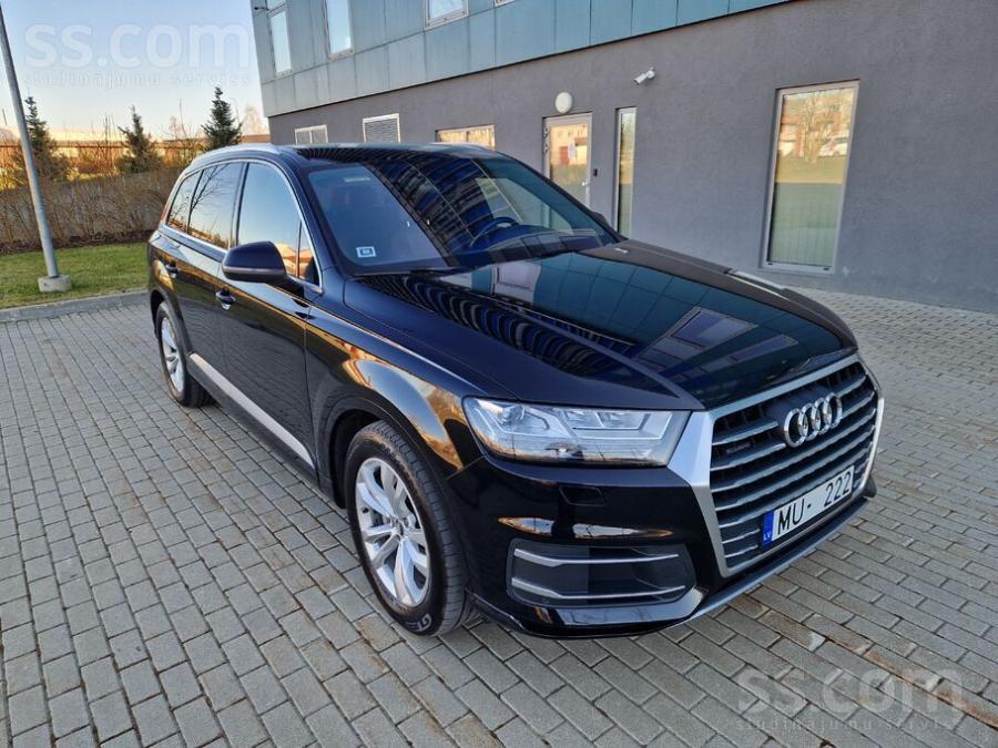 Melns Audi Q7 2017 Jēkabpils, ar dzinēja tilpumu 3.00 L un nobraukumu 328 tūkst. km par 18500 €, foto 16 vietnē AUTOMOTO.COM.LV