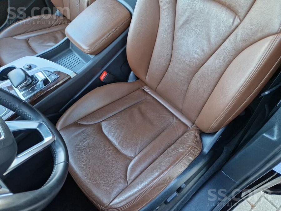 Melns Audi Q7 2017 Jēkabpils, ar dzinēja tilpumu 3.00 L un nobraukumu 328 tūkst. km par 18500 €, foto 21 vietnē AUTOMOTO.COM.LV