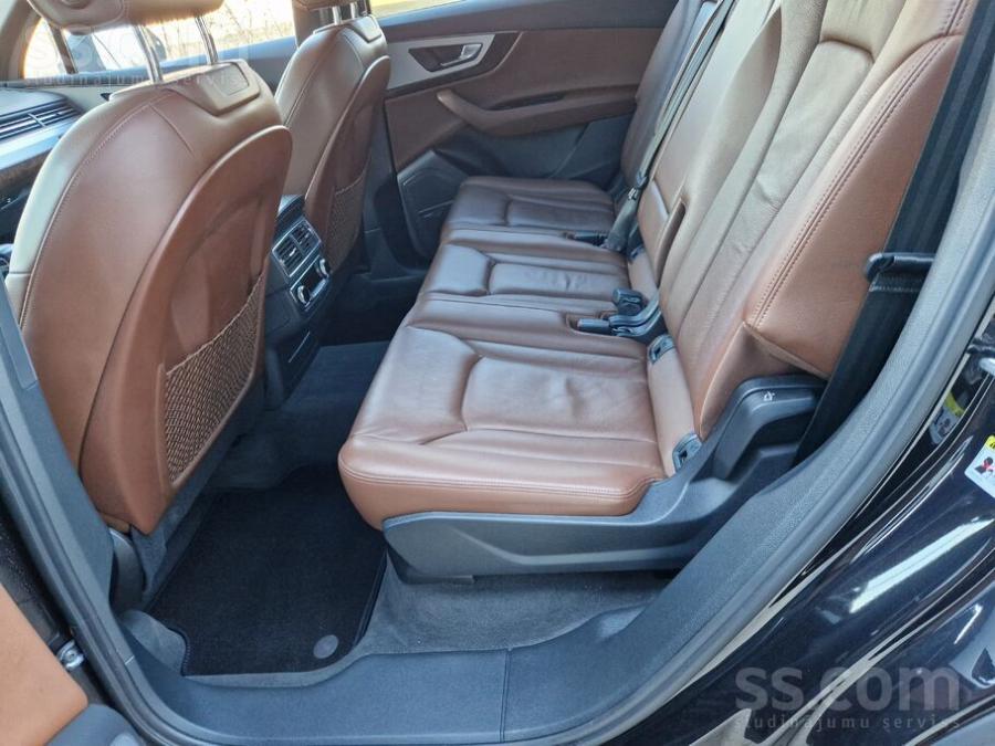 Melns Audi Q7 2017 Jēkabpils, ar dzinēja tilpumu 3.00 L un nobraukumu 328 tūkst. km par 18500 €, foto 27 vietnē AUTOMOTO.COM.LV