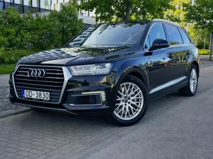 Black Audi Q7 2017 in Riga, with an engine capacity of 3.00 L and mileage of 297 thousand km for 22790 €, photo  on AUTOMOTO.COM.LV