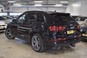 Black Audi Q7 2017 in Riga, with an engine capacity of 3.00 L and mileage of 158 thousand km for 29900 €, photo 3 on AUTOMOTO.COM.LV