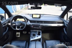Black Audi Q7 2017 in Riga, with an engine capacity of 3.00 L and mileage of 158 thousand km for 29900 €, photo 5 on AUTOMOTO.COM.LV