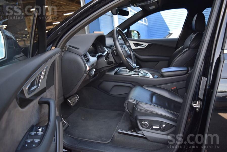 Melns Audi Q7 2017 Rīga, ar dzinēja tilpumu 3.00 L un nobraukumu 258 tūkst. km par 22900 €, foto 5 vietnē AUTOMOTO.COM.LV