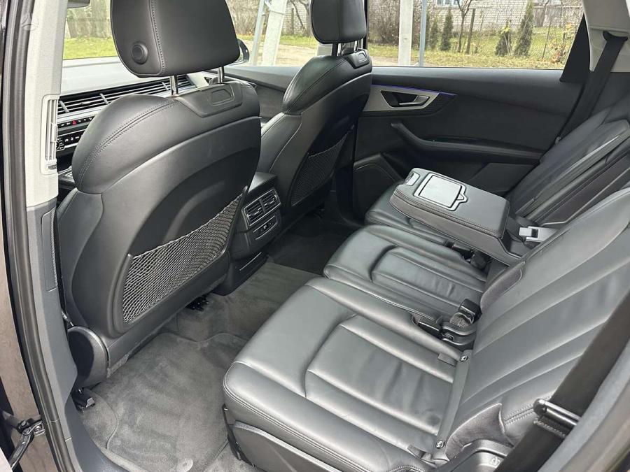 Melns Audi Q7 2017 Viļņa, ar dzinēja tilpumu 2.97 L un nobraukumu 247 tūkst. km par 25250 €, foto 14 vietnē AUTOMOTO.COM.LV