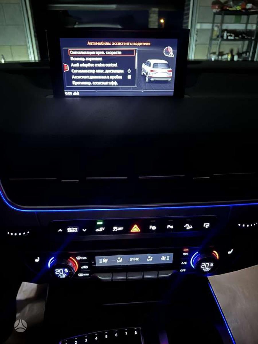 Melns Audi Q7 2017 Viļņa, ar dzinēja tilpumu 2.97 L un nobraukumu 247 tūkst. km par 25250 €, foto 23 vietnē AUTOMOTO.COM.LV