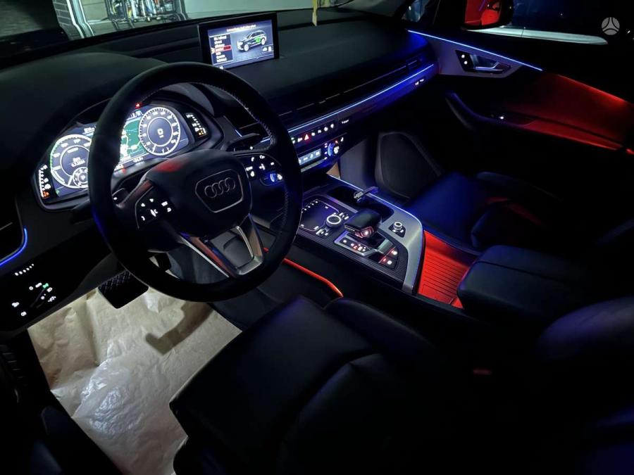 Melns Audi Q7 2017 Viļņa, ar dzinēja tilpumu 2.97 L un nobraukumu 247 tūkst. km par 25250 €, foto 24 vietnē AUTOMOTO.COM.LV