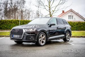 Black Audi Q7 2017 in Tallinn, with an engine capacity of 3.00 L and mileage of 197 thousand km for 27900 €, photo  on AUTOMOTO.COM.LV