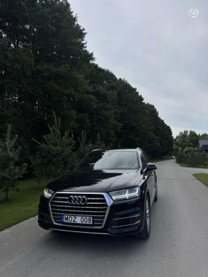 Melns Audi Q7 2017 Palanga, ar dzinēja tilpumu 3.00 L un nobraukumu 218 tūkst. km par 23500 €, foto  vietnē AUTOMOTO.COM.LV