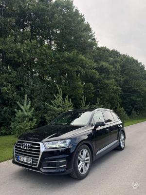 Black Audi Q7 2017 in Palanga, with an engine capacity of 3.00 L and mileage of 218 thousand km for 23500 €, photo 3 on AUTOMOTO.COM.LV