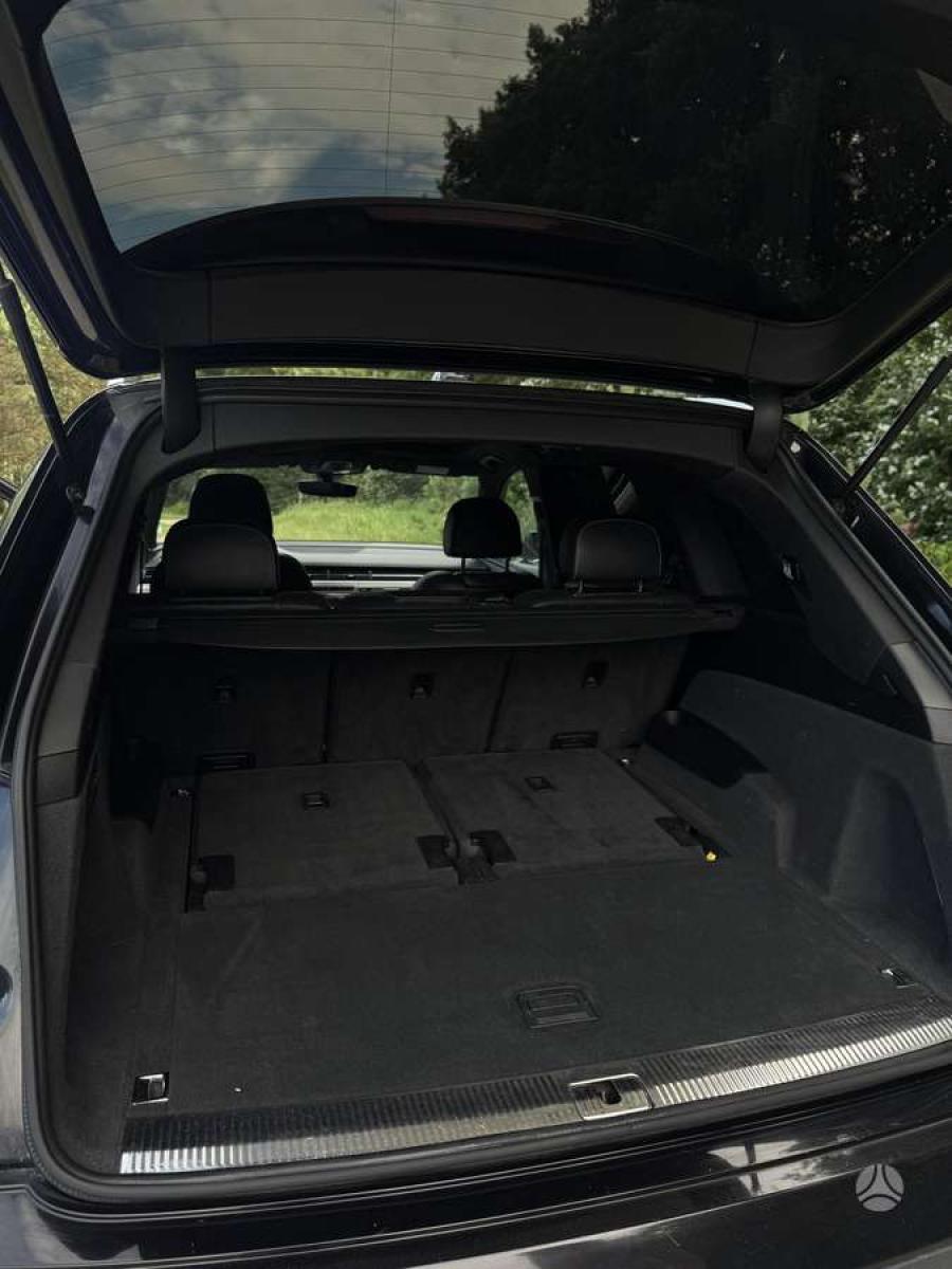 Black Audi Q7 2017 in Palanga, with an engine capacity of 3.00 L and mileage of 218 thousand km for 23500 €, photo 13 on AUTOMOTO.COM.LV