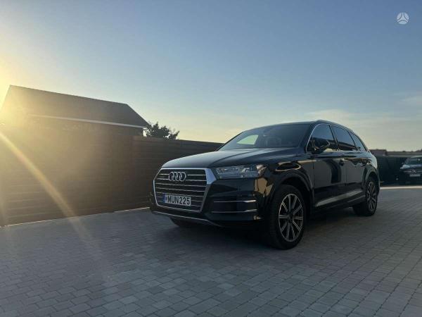 Melns Audi Q7 2017 Kauņa, ar dzinēja tilpumu 3.00 L un nobraukumu 231 tūkst. km par 17800 €, foto 1 vietnē AUTOMOTO.COM.LV