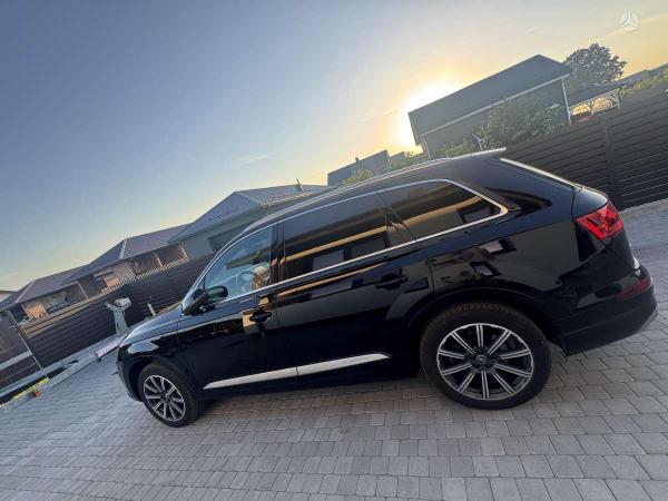Melns Audi Q7 2017 Kauņa, ar dzinēja tilpumu 3.00 L un nobraukumu 231 tūkst. km par 17800 €, foto 3 vietnē AUTOMOTO.COM.LV