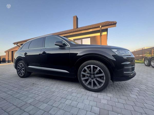 Melns Audi Q7 2017 Kauņa, ar dzinēja tilpumu 3.00 L un nobraukumu 231 tūkst. km par 17800 €, foto 5 vietnē AUTOMOTO.COM.LV