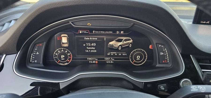 Melns Audi Q7 2017 Klaipėda, ar dzinēja tilpumu 3.00 L un nobraukumu 195 tūkst. km par 26500 €, foto 24 vietnē AUTOMOTO.COM.LV