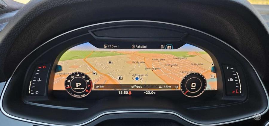 Melns Audi Q7 2017 Klaipėda, ar dzinēja tilpumu 3.00 L un nobraukumu 195 tūkst. km par 26500 €, foto 36 vietnē AUTOMOTO.COM.LV