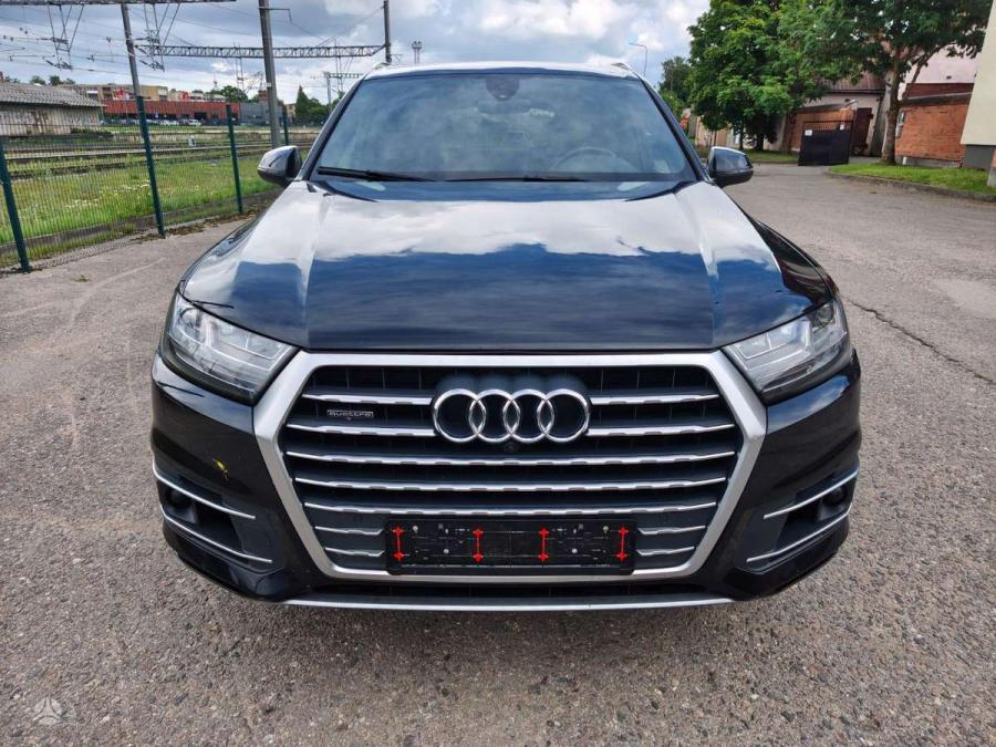 Melns Audi Q7 2017 Šauļi, ar dzinēja tilpumu 3.00 L un nobraukumu 161 tūkst. km par 21300 €, foto 3 vietnē AUTOMOTO.COM.LV