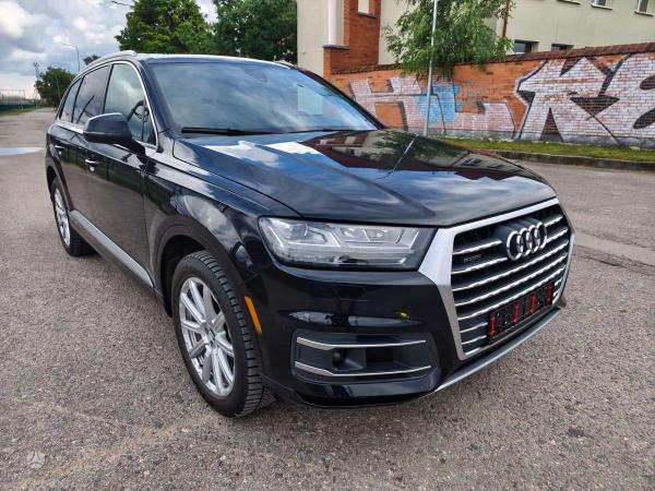 Melns Audi Q7 2017 Šauļi, ar dzinēja tilpumu 3.00 L un nobraukumu 161 tūkst. km par 21300 €, foto 3 vietnē AUTOMOTO.COM.LV
