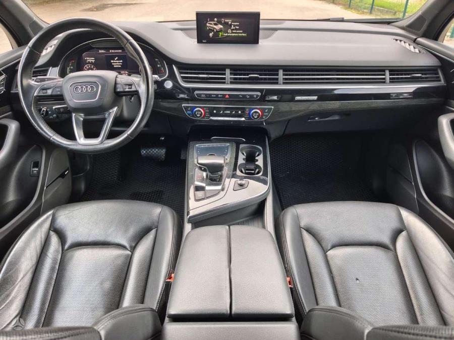 Melns Audi Q7 2017 Šauļi, ar dzinēja tilpumu 3.00 L un nobraukumu 161 tūkst. km par 21300 €, foto 10 vietnē AUTOMOTO.COM.LV