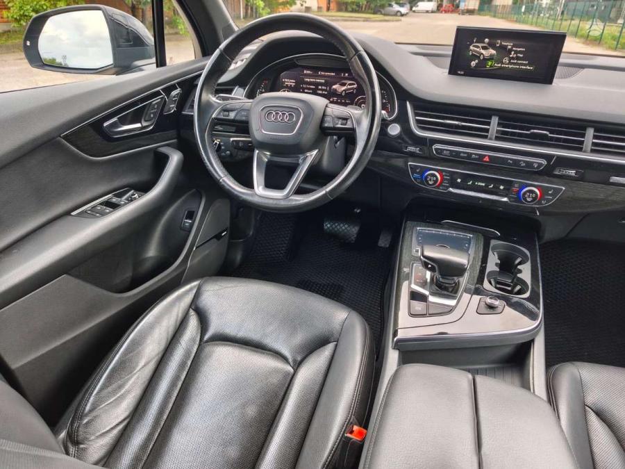 Melns Audi Q7 2017 Šauļi, ar dzinēja tilpumu 3.00 L un nobraukumu 161 tūkst. km par 21300 €, foto 11 vietnē AUTOMOTO.COM.LV