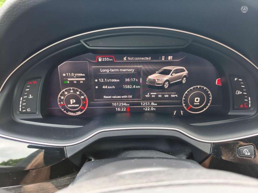Melns Audi Q7 2017 Šauļi, ar dzinēja tilpumu 3.00 L un nobraukumu 161 tūkst. km par 21300 €, foto 20 vietnē AUTOMOTO.COM.LV