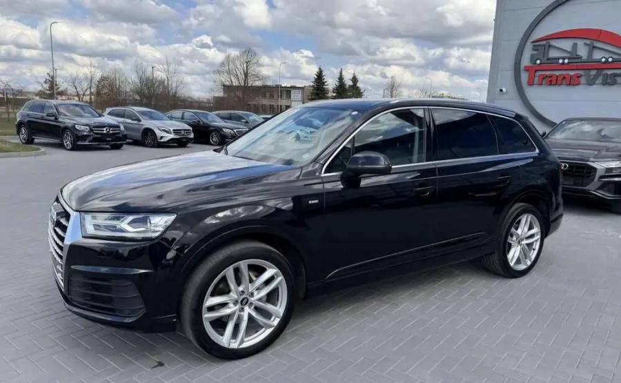 Melns Audi Q7 2017 Telšiai, ar dzinēja tilpumu 3.00 L un nobraukumu 275 tūkst. km par 20790 €, foto 5 vietnē AUTOMOTO.COM.LV
