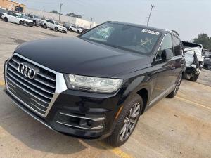 Black Audi Q7 2017 in Vilnius, with an engine capacity of 3.00 L and mileage of 160 thousand km for 10800 €, photo  on AUTOMOTO.COM.LV