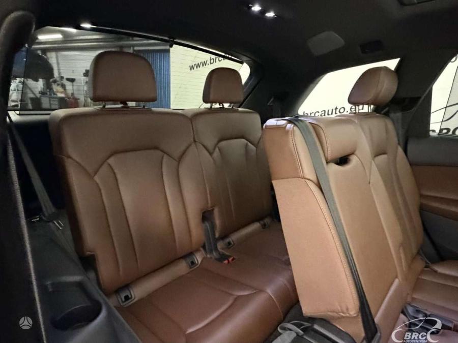 Черный Ауди Ку 7 2017 в Вильнюс, объемом двигателя 3.00 л и пробегом 125 тыс. км за 23900 €, фото 16 на AUTOMOTO.COM.LV