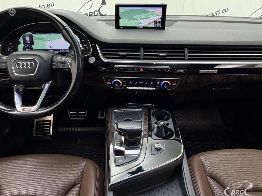 Черный Ауди Ку 7 2017 в Вильнюс, объемом двигателя 3.00 л и пробегом 125 тыс. км за 23900 €, фото 19 на AUTOMOTO.COM.LV