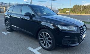 Melns Audi Q7 2017 Viļņa, ar dzinēja tilpumu 3.00 L un nobraukumu 219 tūkst. km par 26999 €, foto  vietnē AUTOMOTO.COM.LV