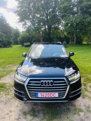 Black Audi Q7 2017 in Vilnius, with an engine capacity of 3.00 L and mileage of 201 thousand km for 23000 €, photo  on AUTOMOTO.COM.LV